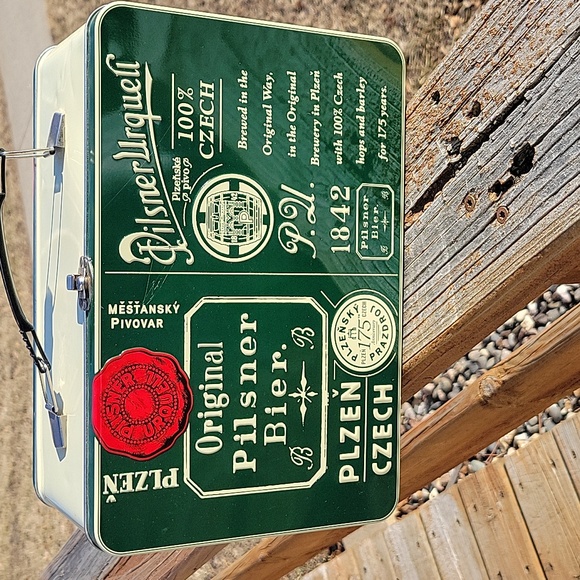 Pilsner | Storage & Organization | Pilsner Urquell Metal Lunchboxcontainer | Poshmark